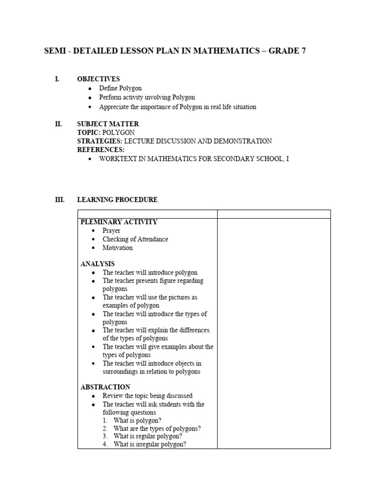 Polygon Pdf Polygon Geometric Shapes