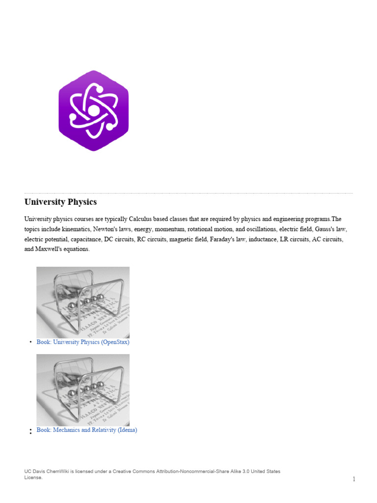 University Physics | PDF
