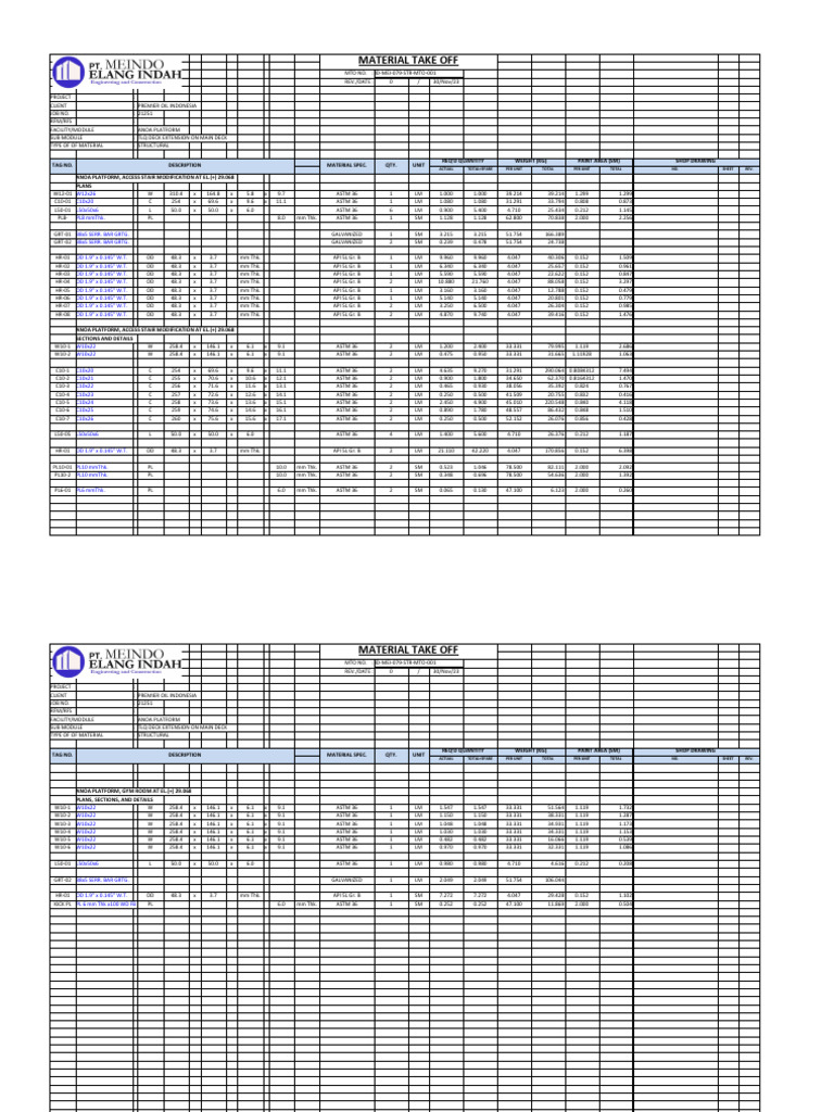 Perhitungan Painting Structure | PDF | Computer Libraries | Software Development