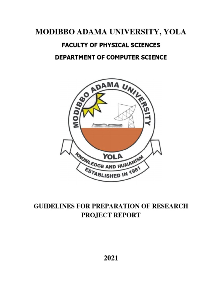 Project Guidelines Mau, Yola (2021) | PDF | Methodology | Thesis