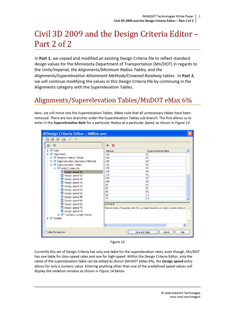Design Criteria Editor - Part 2 | PDF | Auto Cad | Autodesk