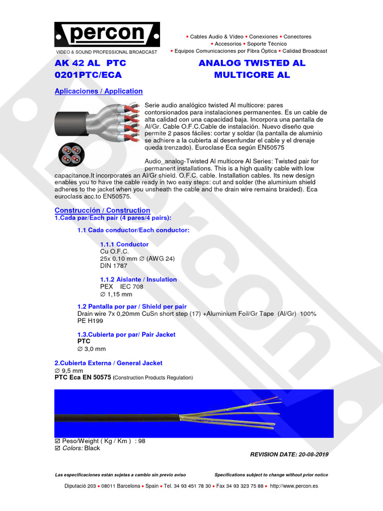 0201ptc Eca Ak 42 Al PTC Eca | PDF | Ingenieria Eléctrica | Ingeniería ...