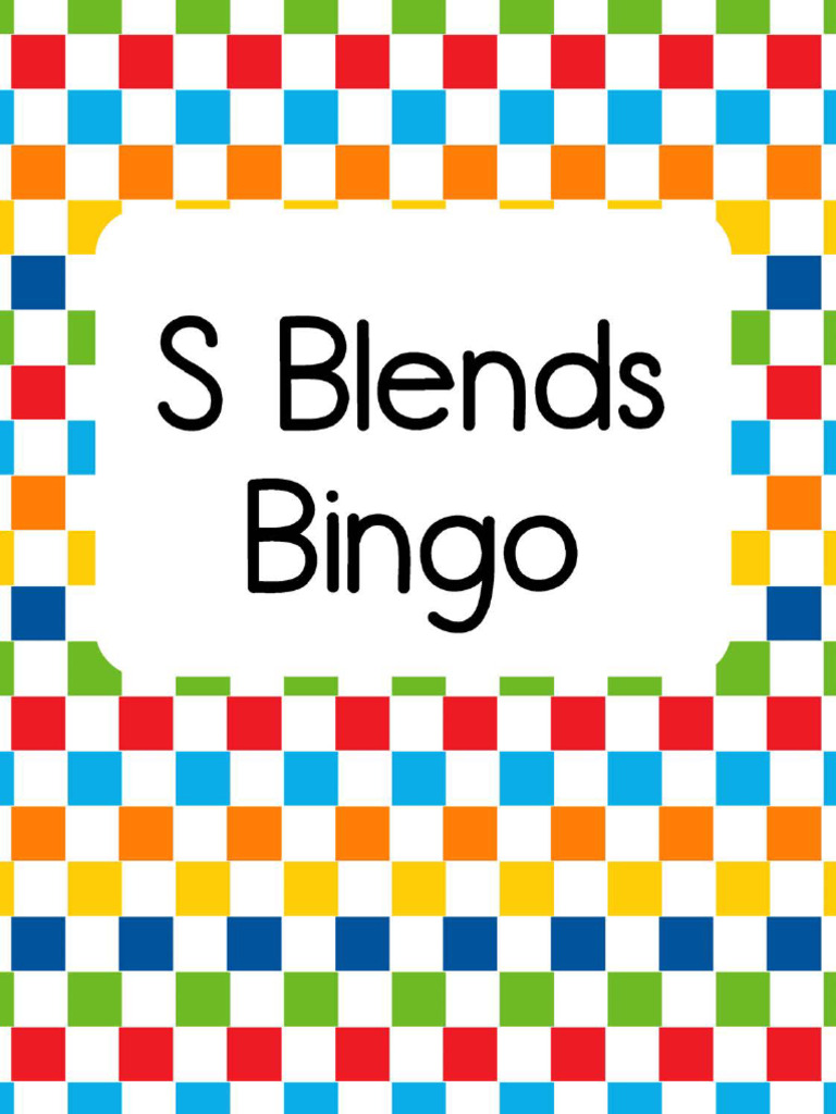 S Blends Bingo A | PDF