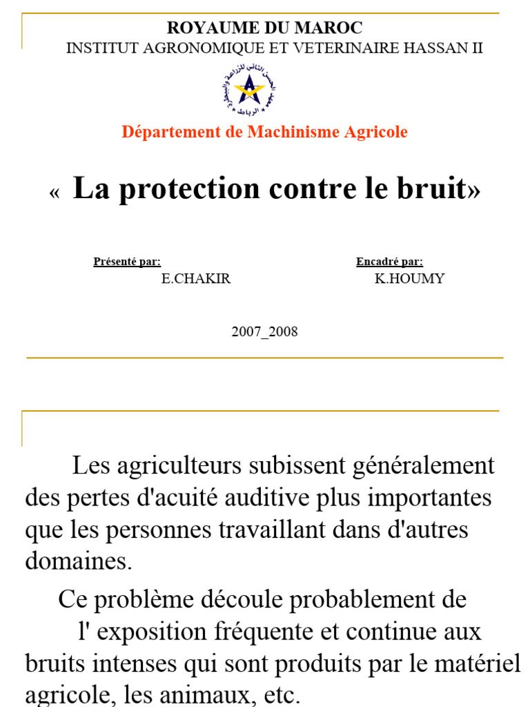 Bruit | PDF | Bruit | Son
