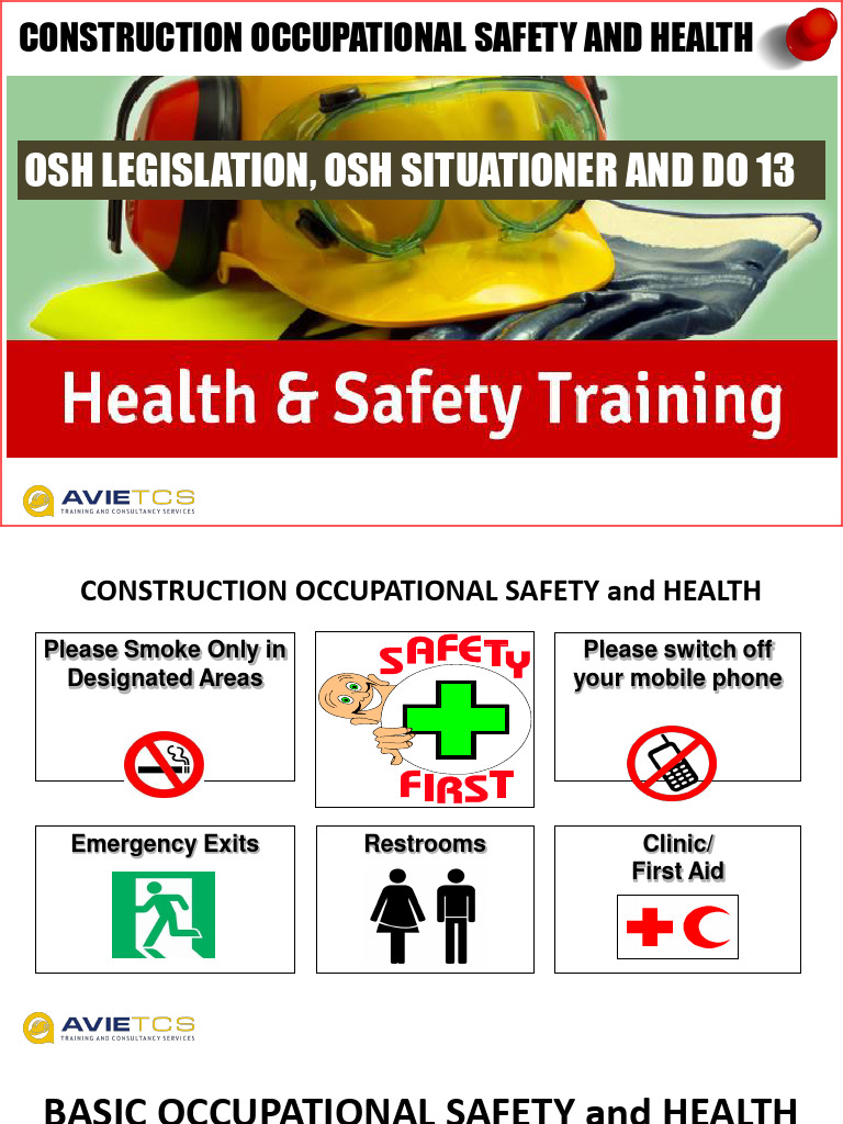 1osh Legislation - Osh Situationer and Do 13 Cosh 2018 Revised | PDF ...