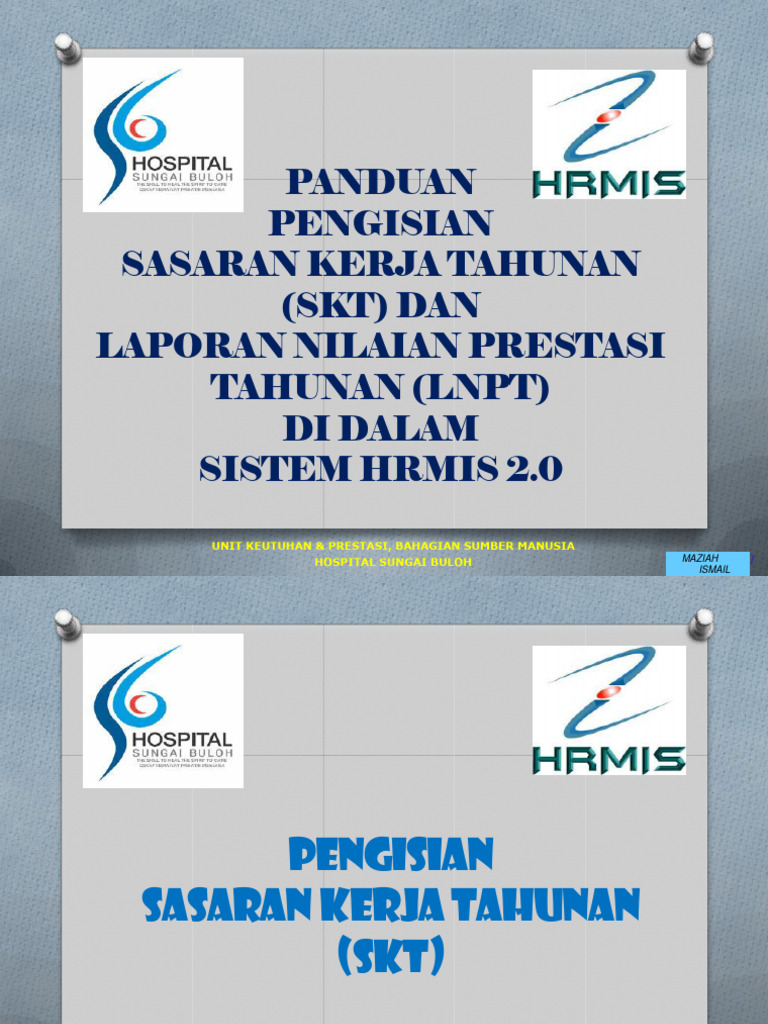 Panduan SKT & LNPT HSGB | PDF