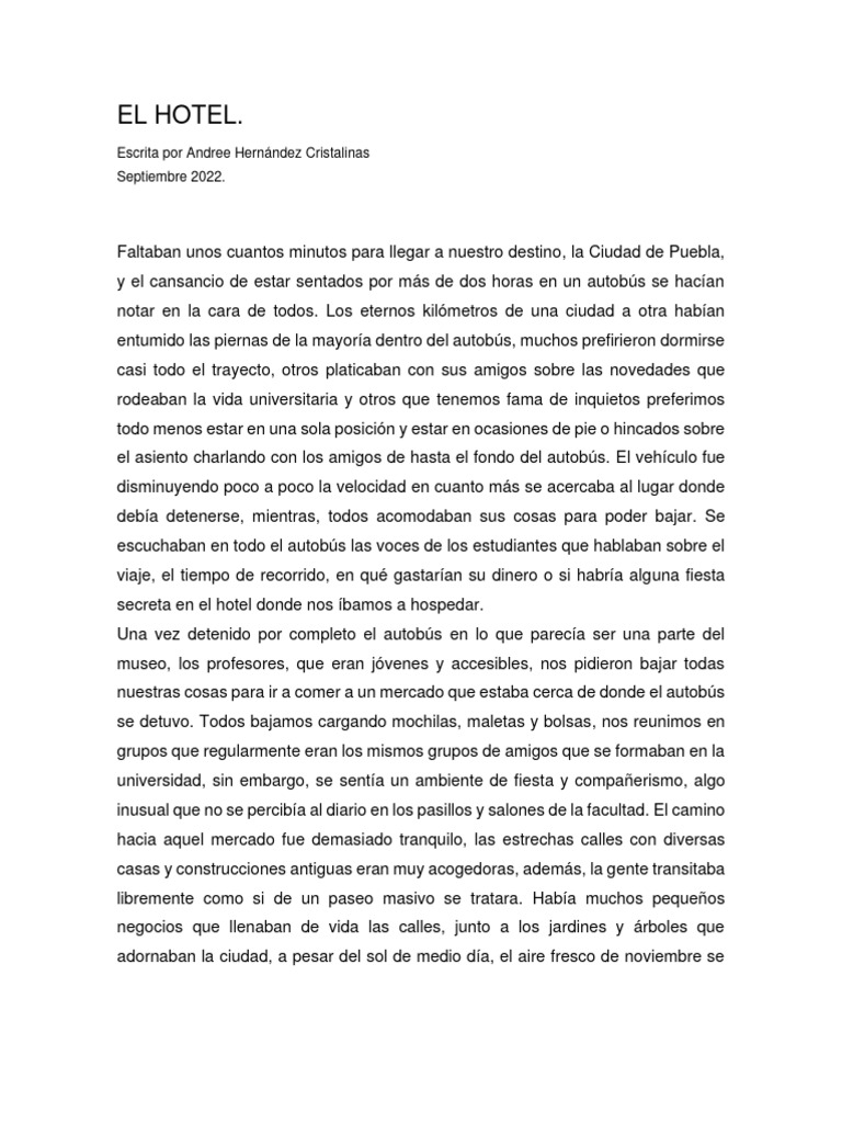 El Hotel | PDF | Color | Hotel