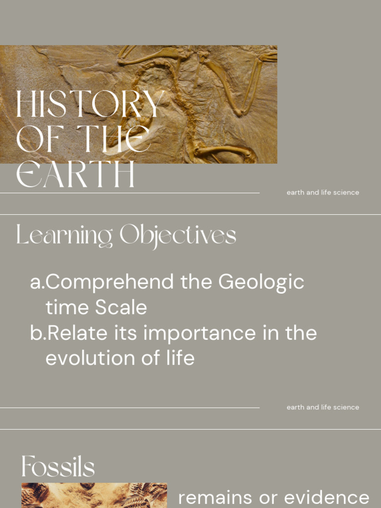 Earth and Life Science Lesson 5 | PDF