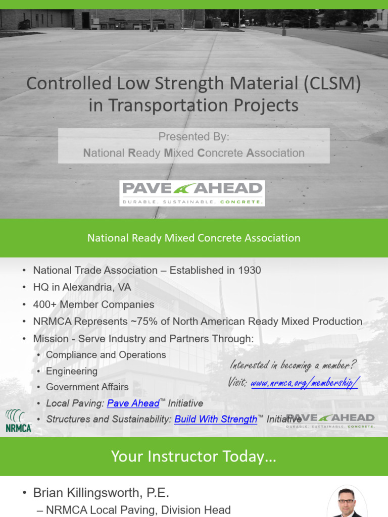Controlled Low Strength Material June 2021 | PDF | Concrete | Fly Ash