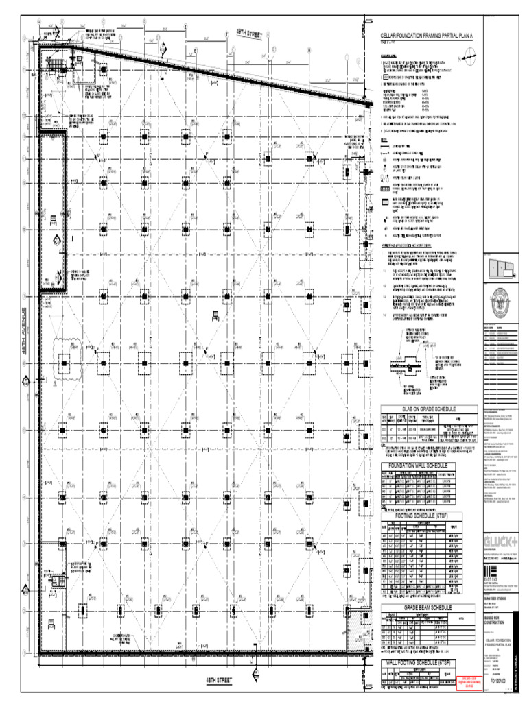 Foundation Layout for Manhattan Project | PDF