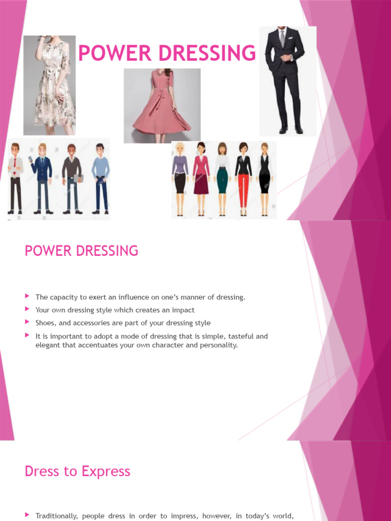 Power Dressing | PDF | Clothing | Dress