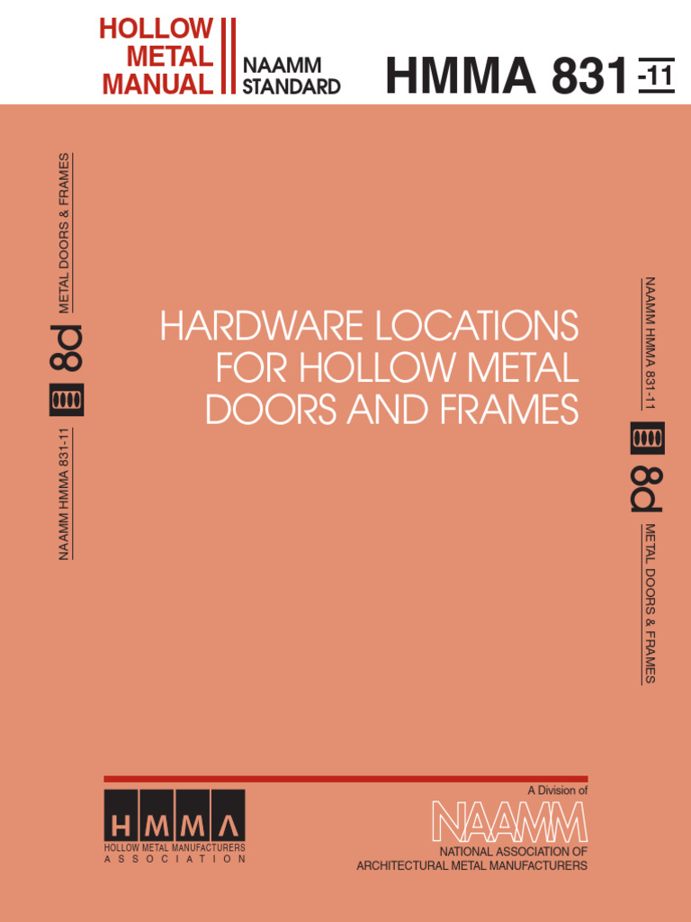 Hmma 831 11 | PDF | Door | Manufactured Goods