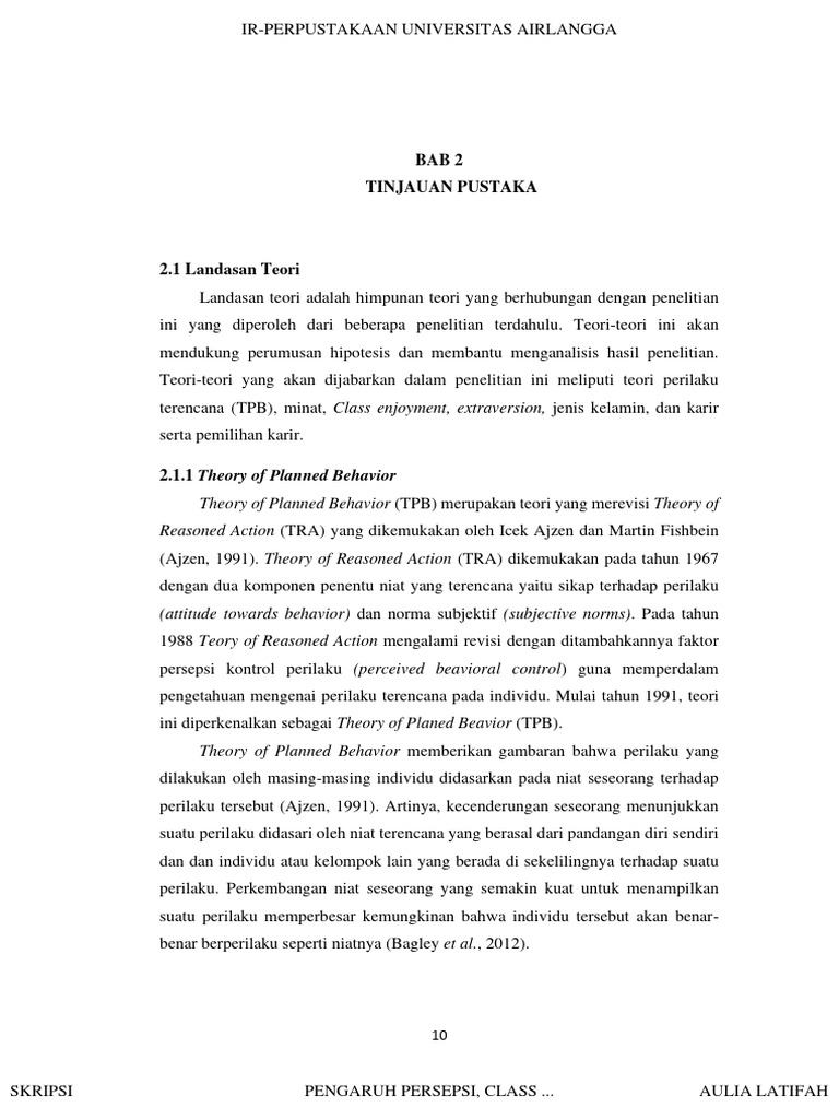 Bab 2 Tinjauan Pustaka | PDF | Sains & Matematika