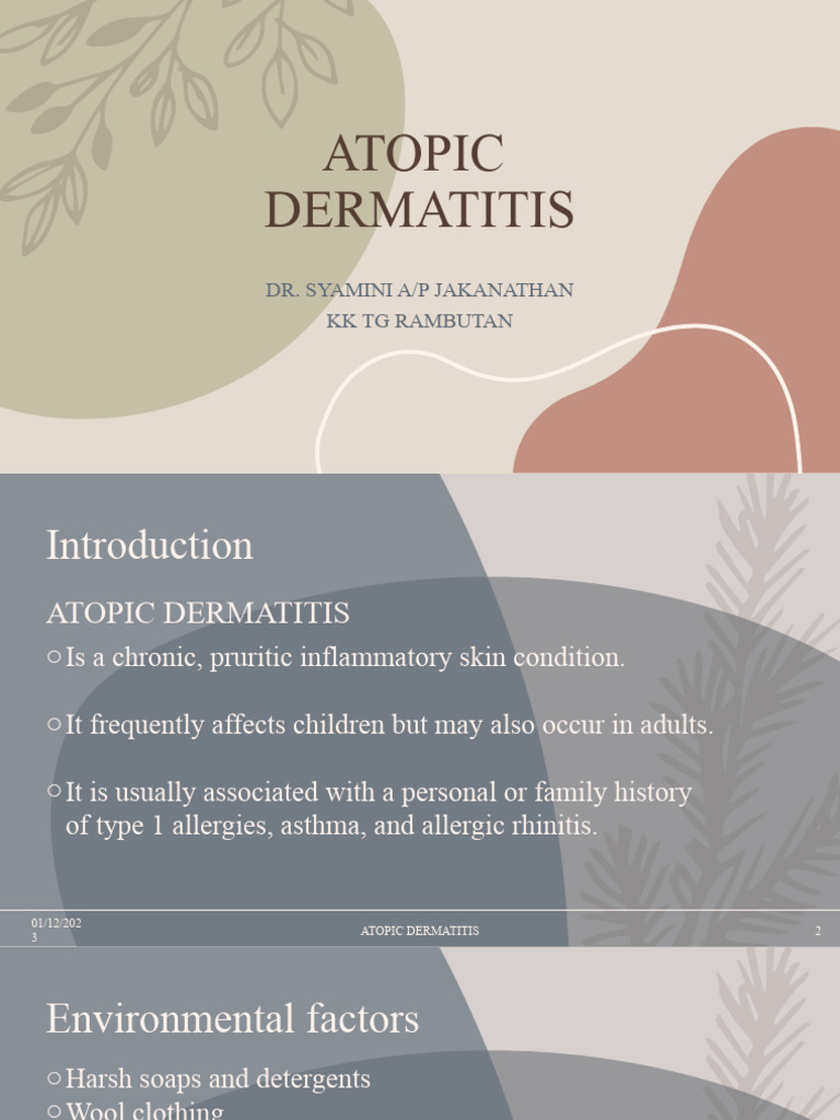 Atopic Dermatitis | PDF | Dermatitis | Immunology