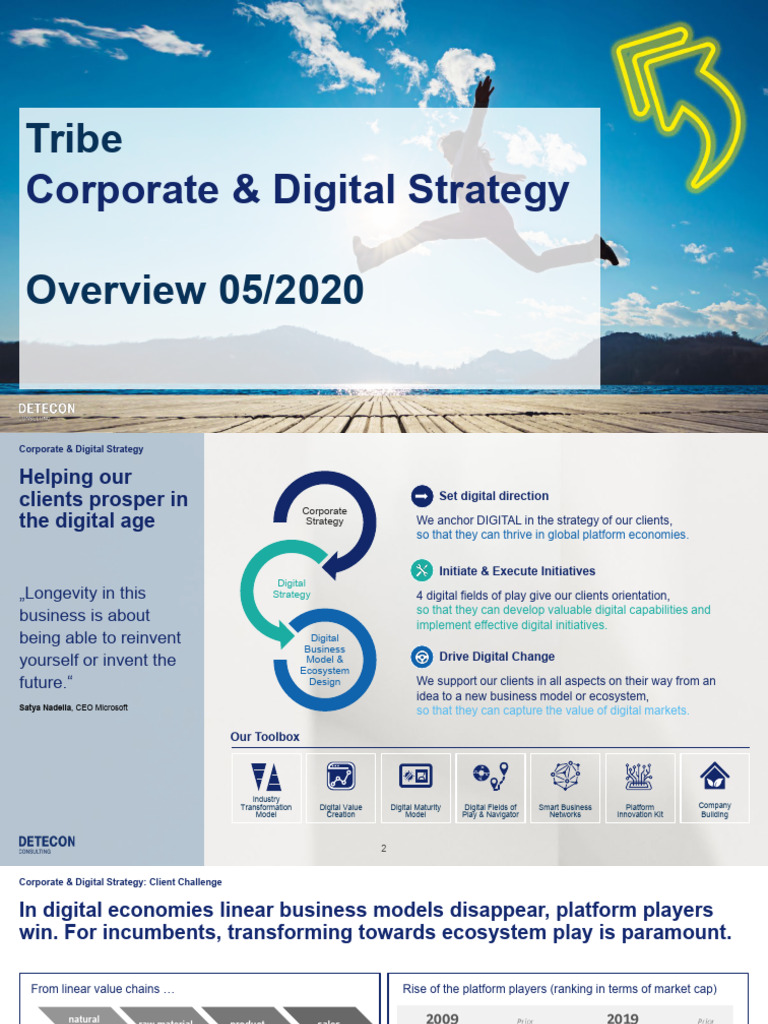 Detecon Digital Strategy | PDF | Business Model | Digital Marketing