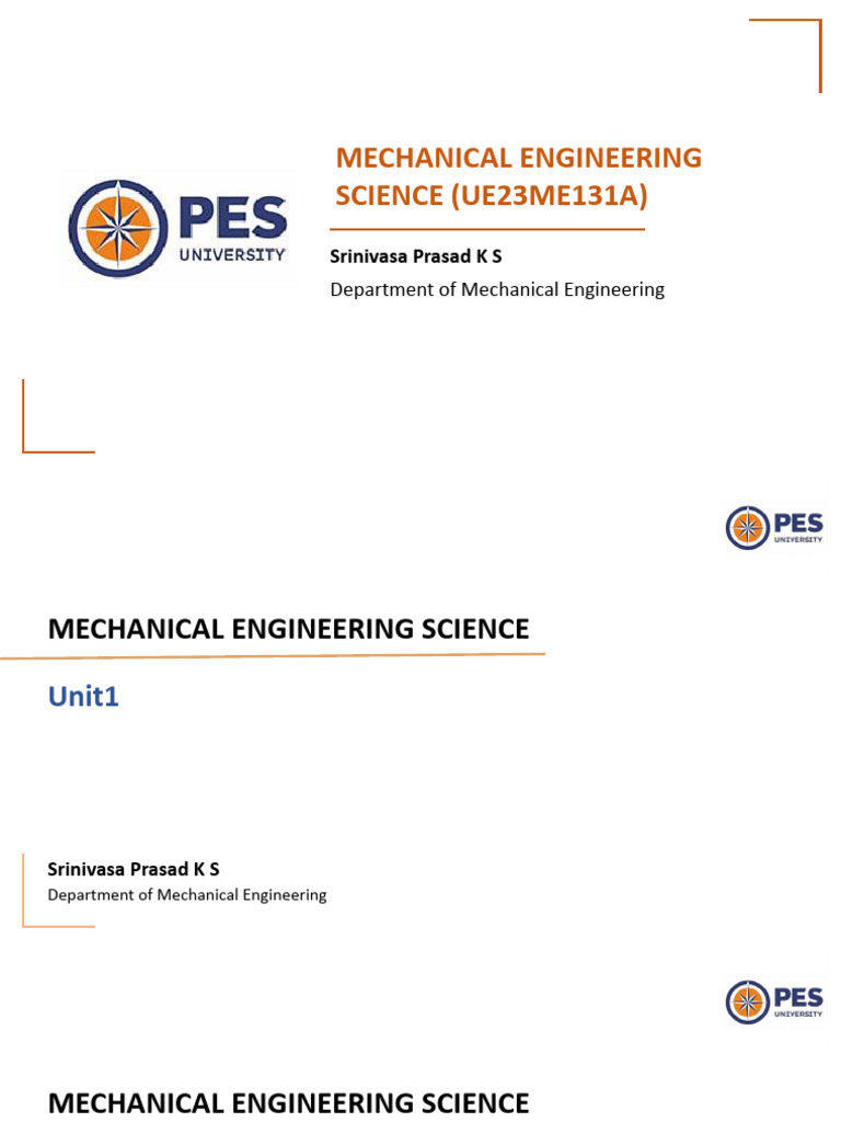 Mechanical Unit 1 Slides | PDF | Internal Combustion Engine | Electric Vehicle