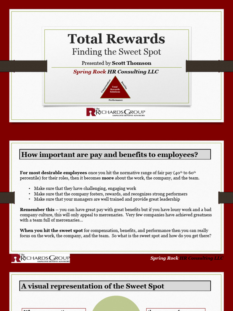 Chapter 2 Total Rewards Plan | PDF | Employment | Incentive