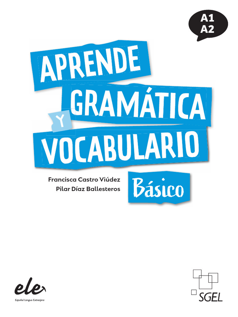 Aprende Gramática y Vocabulario A1 | PDF | Léxico | Lingüística