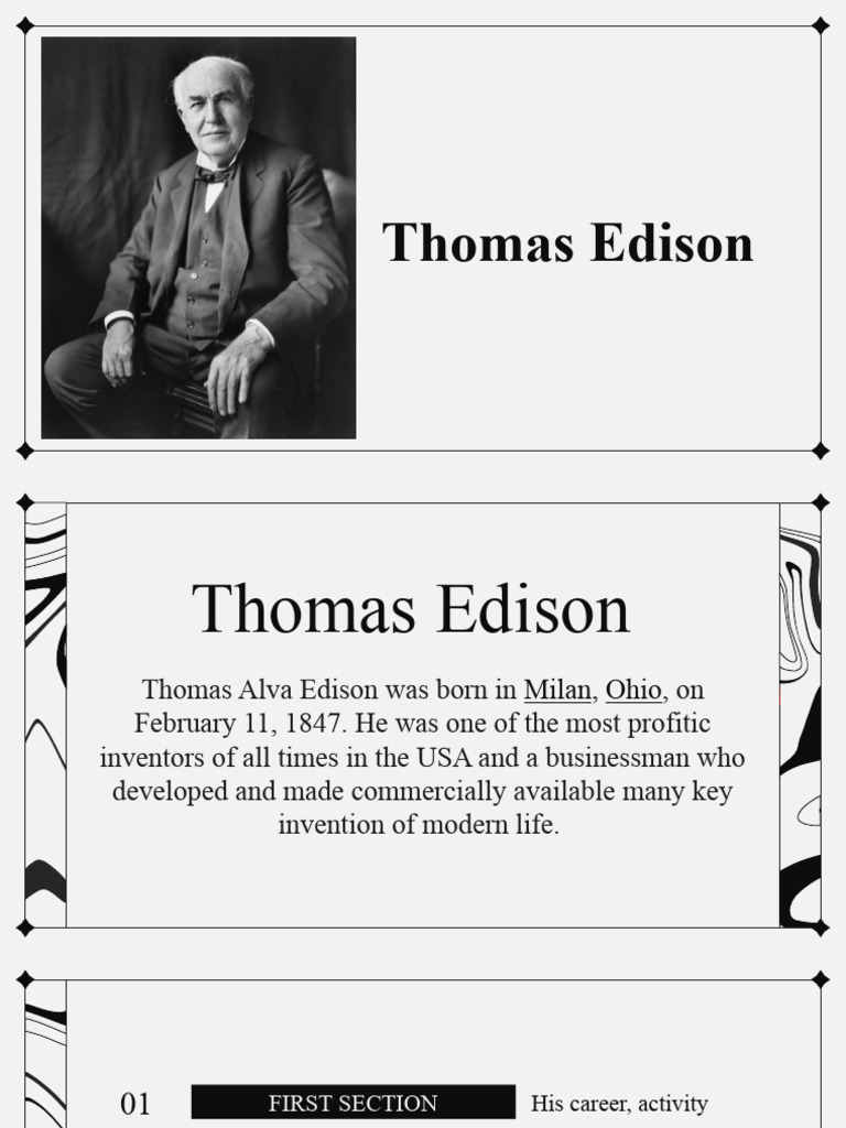 Thomas Edison | PDF