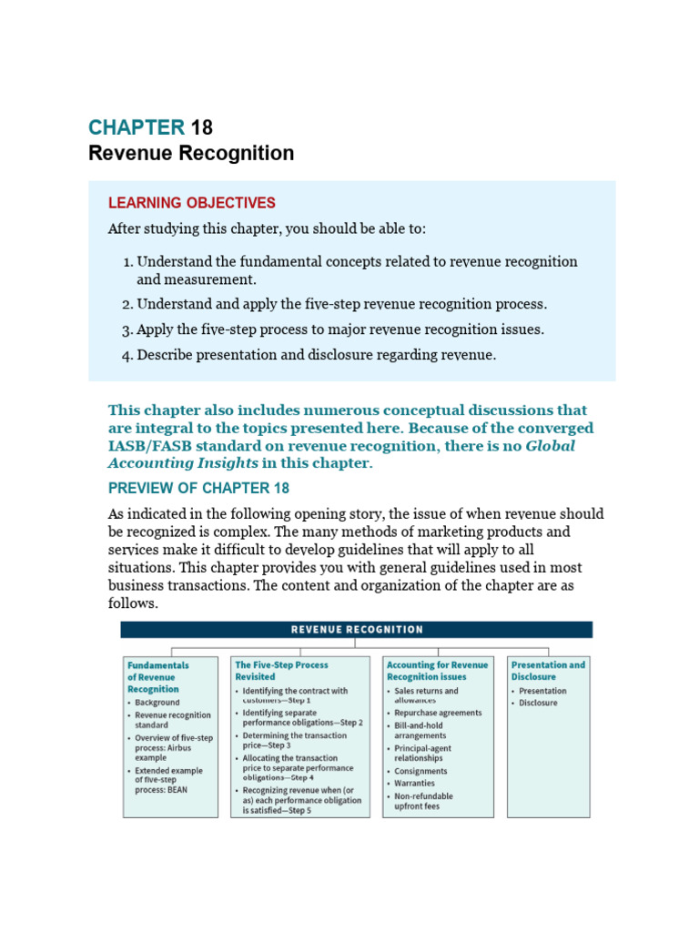 Revenue Recognition Pdf Discounting Generally Accepted Accounting