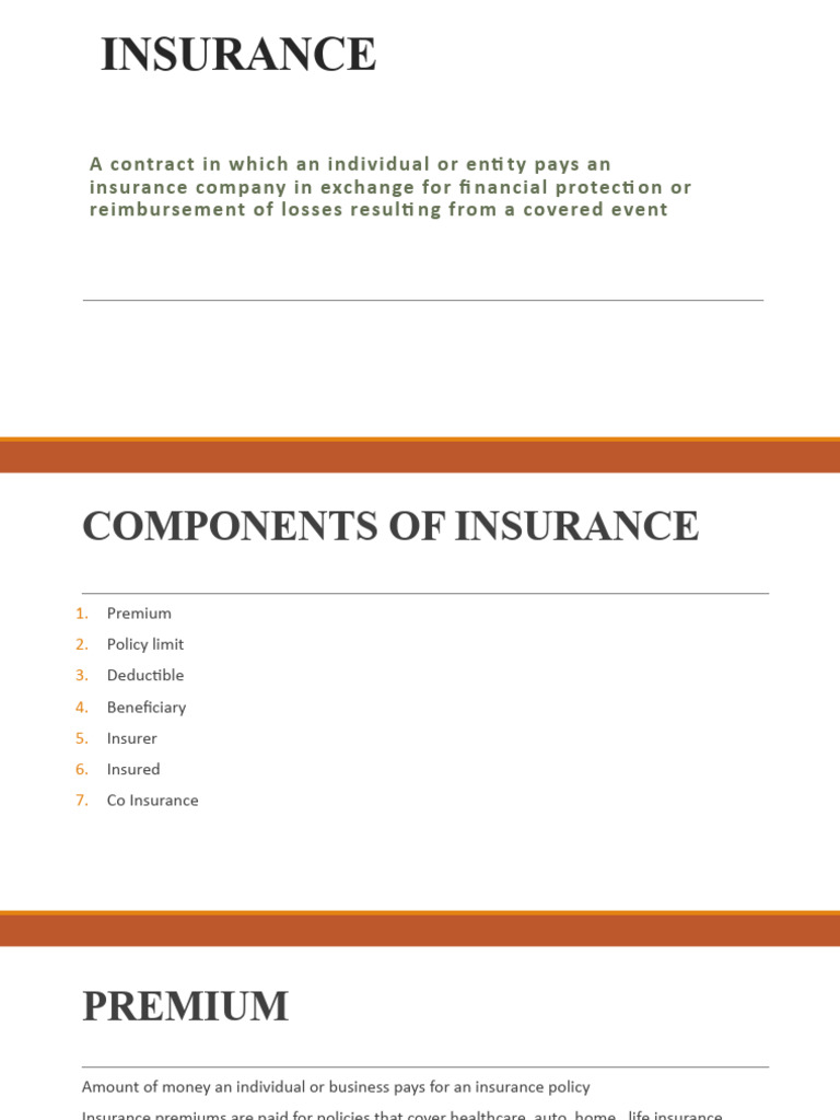 Insurance Basics | PDF | Insurance | Life Insurance