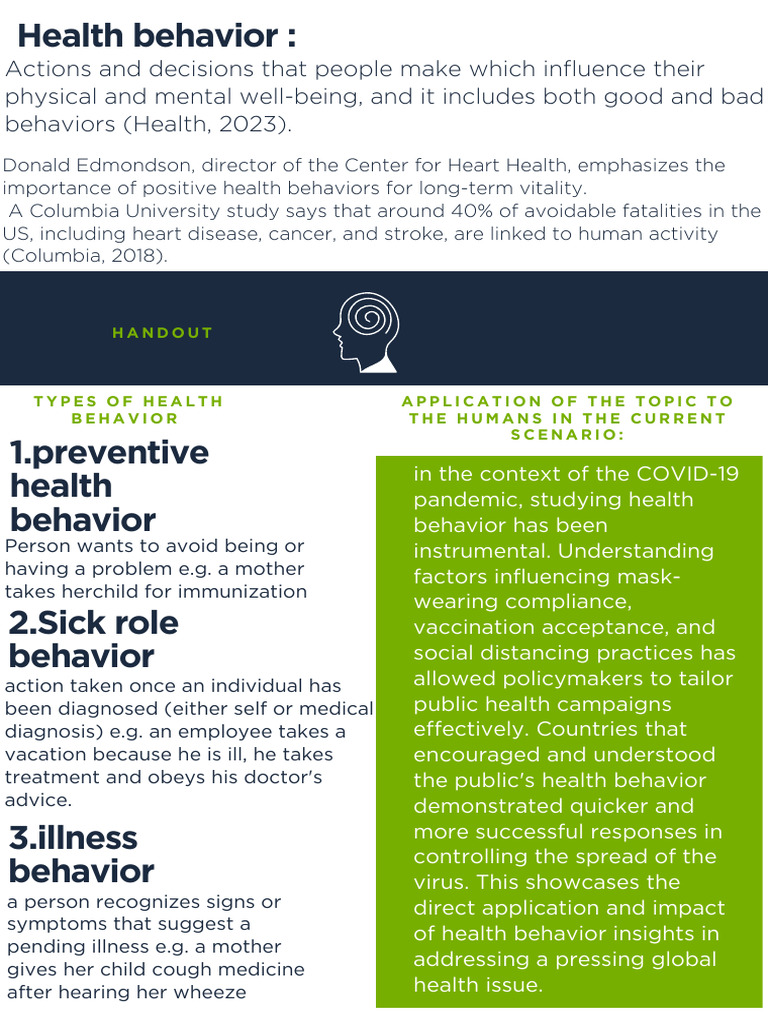 Blue Modern Profesional Business One Page Flyer | PDF | Behavior ...