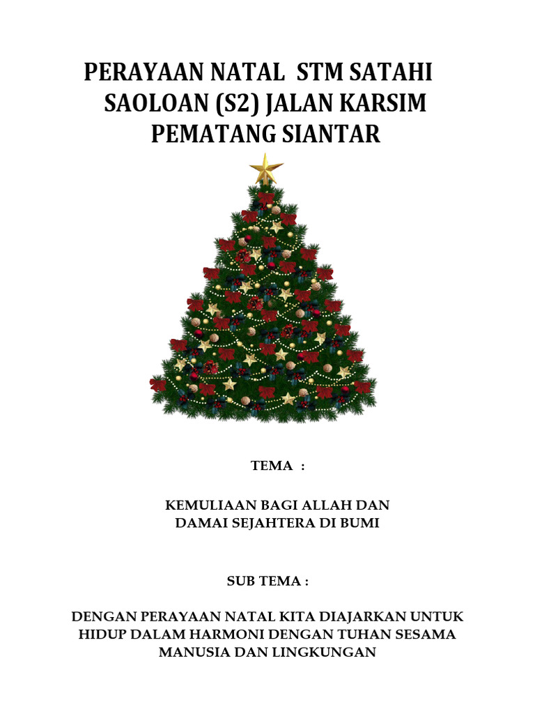 Liturgi Perayaan Natal STM 2023 | PDF