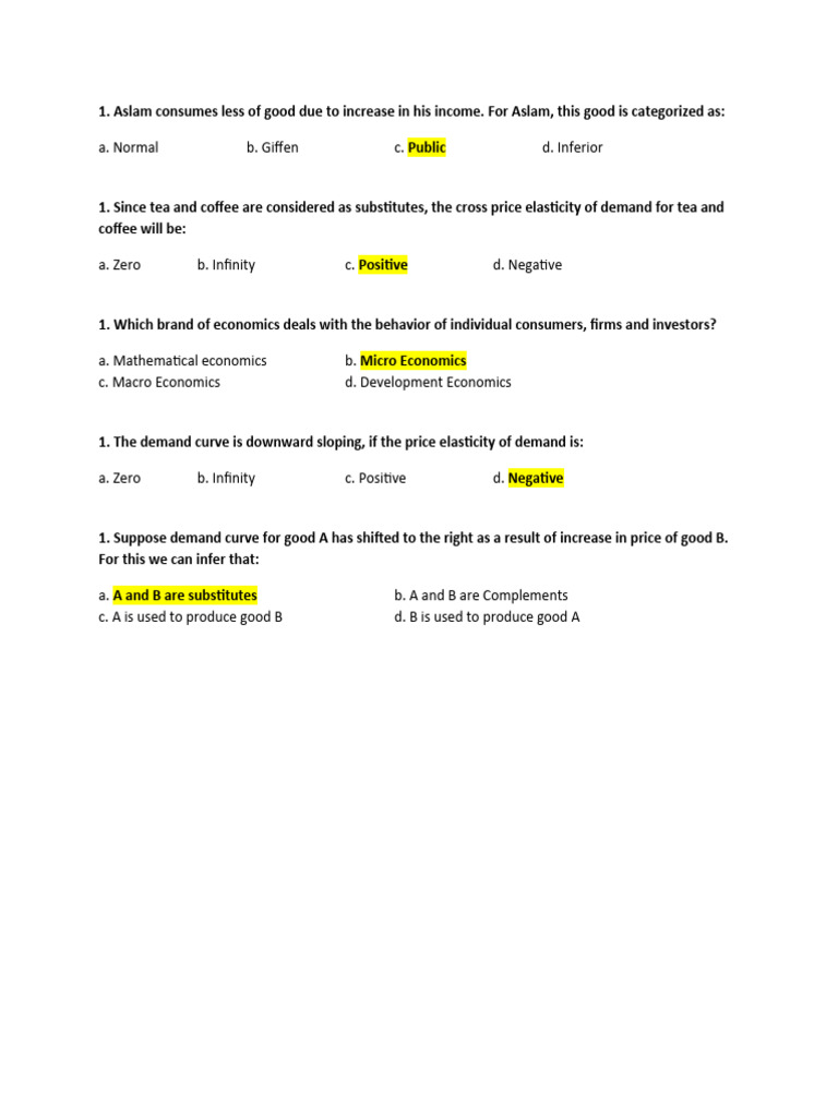 03 ECO402-Solved-Quiz-No 1 | PDF | Finance & Money Management | Social ...