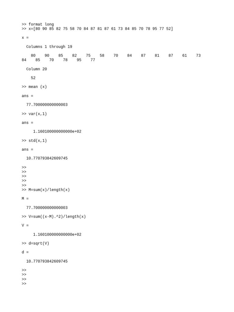 Mat3 P1 | PDF | Mathematical Objects | Applied Mathematics