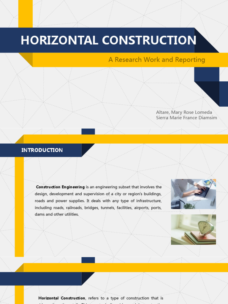 Horizontal Construction | PDF | Road Transport | Infrastructure