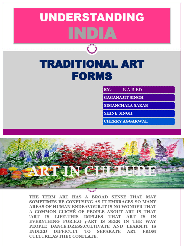 Understanding India Part 2 | PDF | Paintings | Folk Art