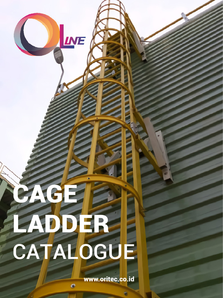 OLine FRP Cage Ladder | PDF | Building Engineering | Building Materials