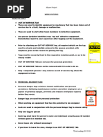Clean As You Go Safety Talk PDF | PDF | Housekeeping | Hazards