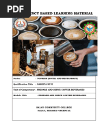 Session Plan Barista | PDF | Coffee | Drink