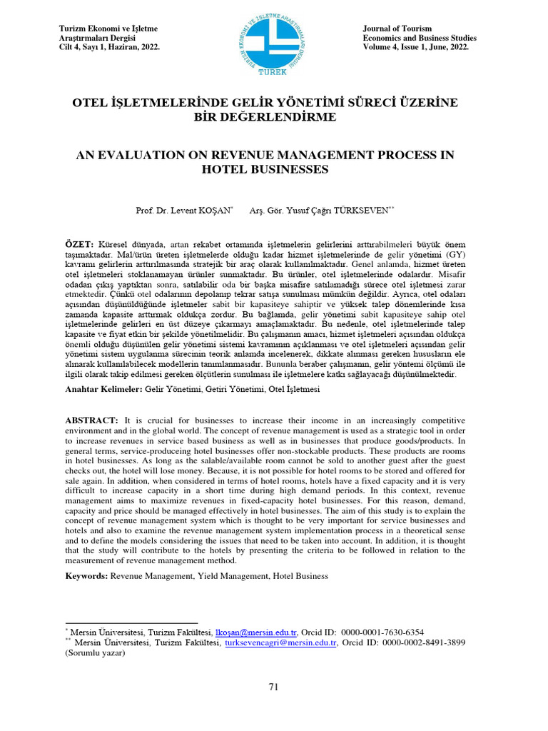 Revenue Management | PDF