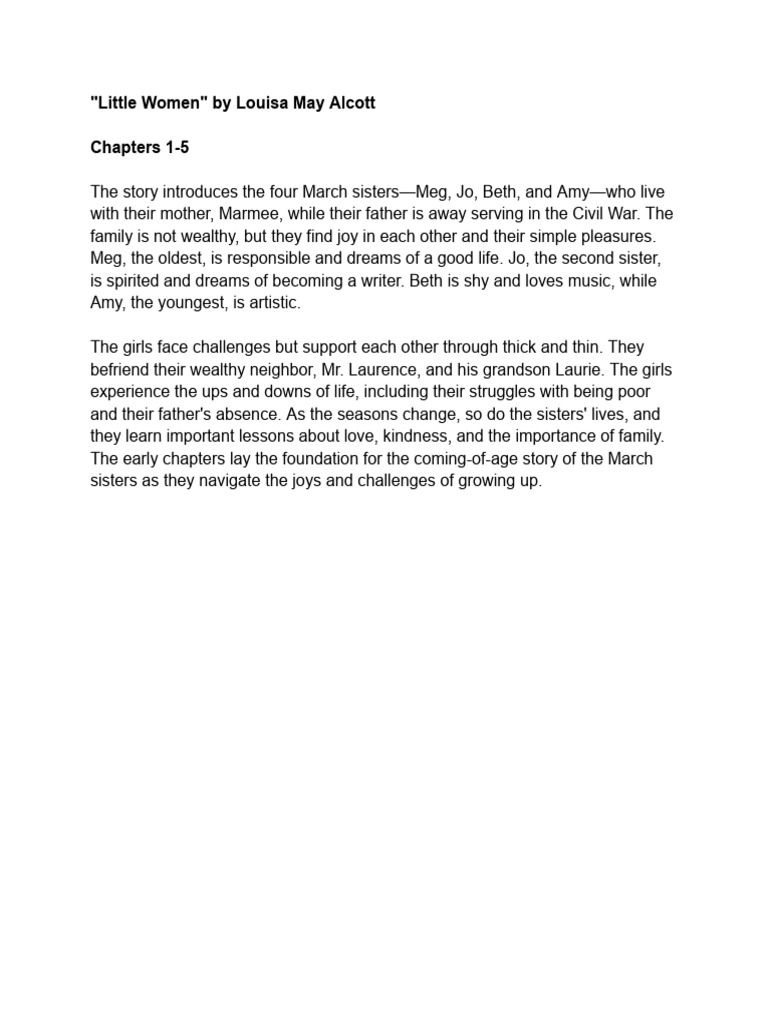 Coming of Age with the March Sisters | PDF | Psychology | Social Psychology