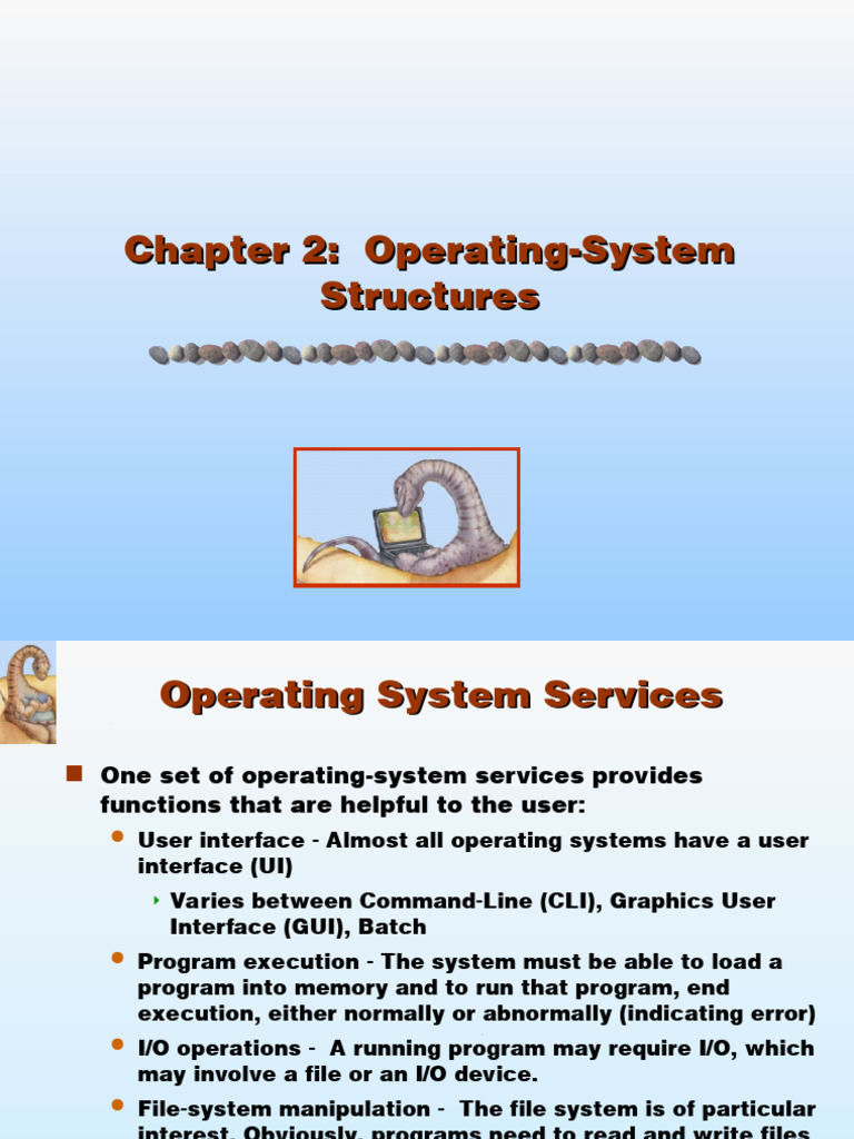 CH 2 | PDF | Operating System | Kernel (Operating System)