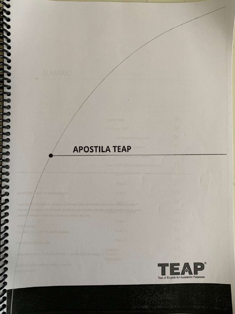 Apostila TEAP 1 | PDF | Pós-graduação | Linguística