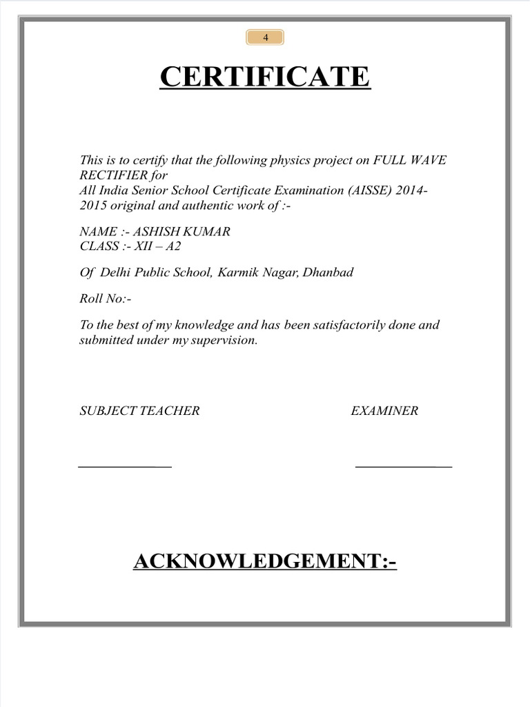Dokumen - Tips - Full Wave Rectifier Project | PDF | Rectifier | P–N ...