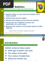 Forensic Ballistics | PDF | Forensic Science | Crime Scene