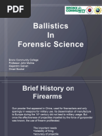 Forensic Ballistics | PDF | Forensic Science | Crime Scene