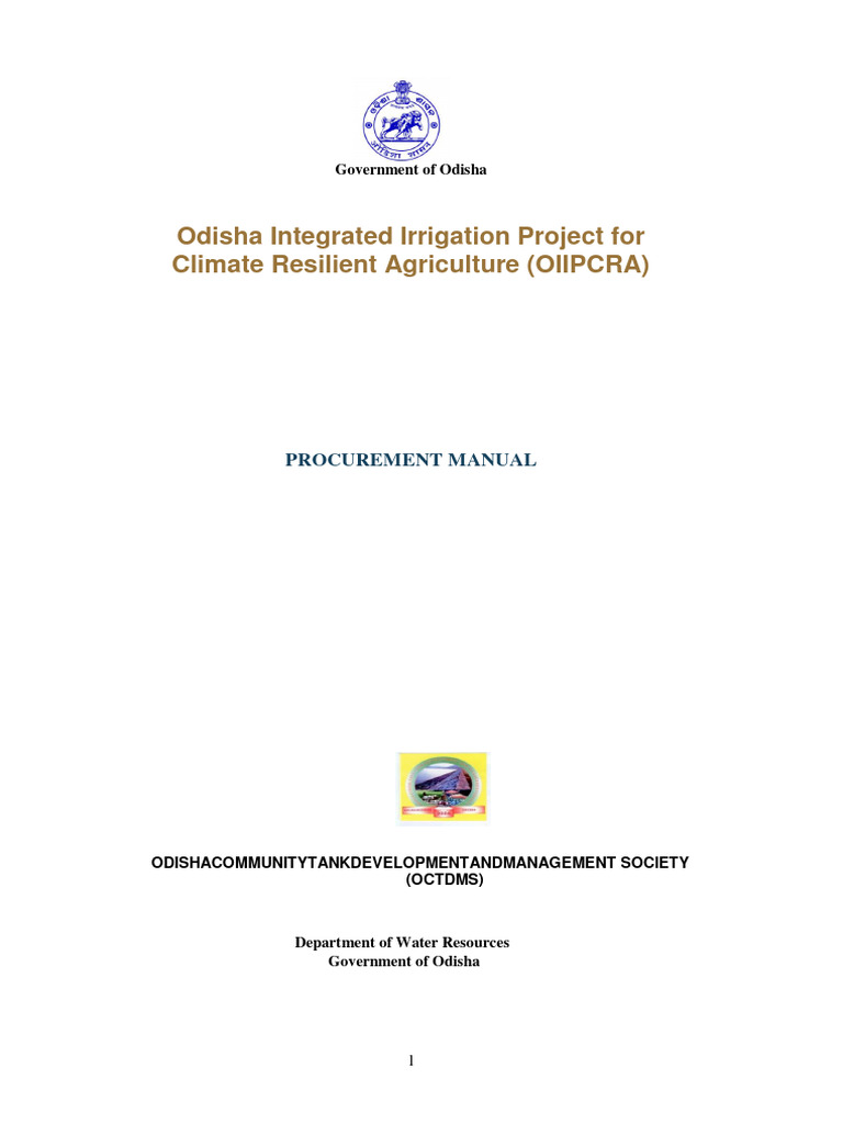 Procurement Manual | PDF | Procurement | Audit