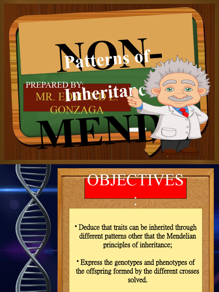 Non-Mendelian Inheritance Patterns | PDF | Heredity | Dominance (Genetics)