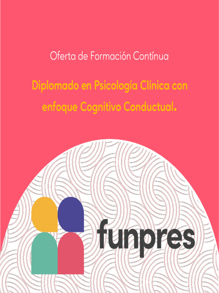 Dossier Diplomado en Psicologia Clinica Con Enfoque Cognitivo Conductual-2023 Mv-1 | PDF ...