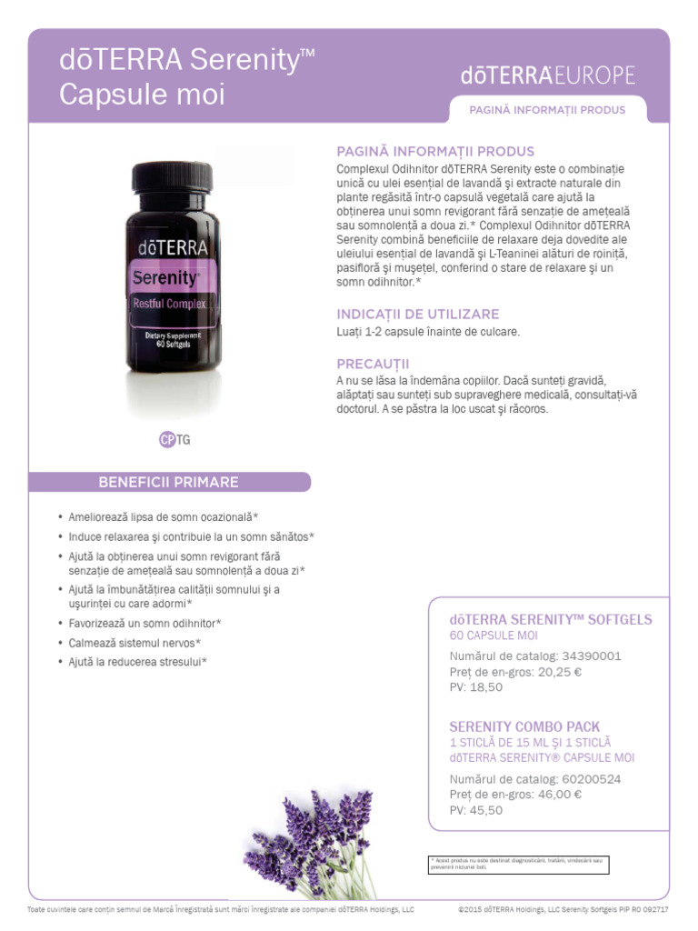Serenity Softgels | PDF