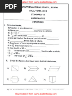 CBSE Class 3 Mathematics Worksheet (83) - Division | PDF | Division (Mathematics) | Abstract Algebra
