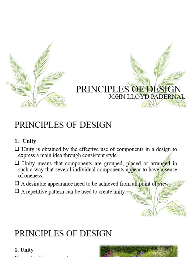 Principles of Design | PDF