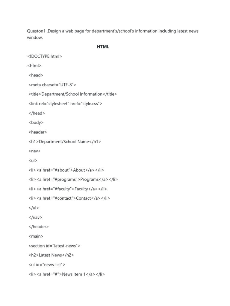 Sudhanshu Tripathi Web Technology | PDF | Hyperlink | Html