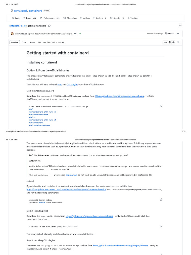 Getting Started With Containerd | PDF Getting Started With Containerd | PDF