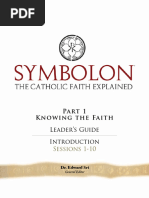 SYMBOLON Session 1 Guide PDF | PDF